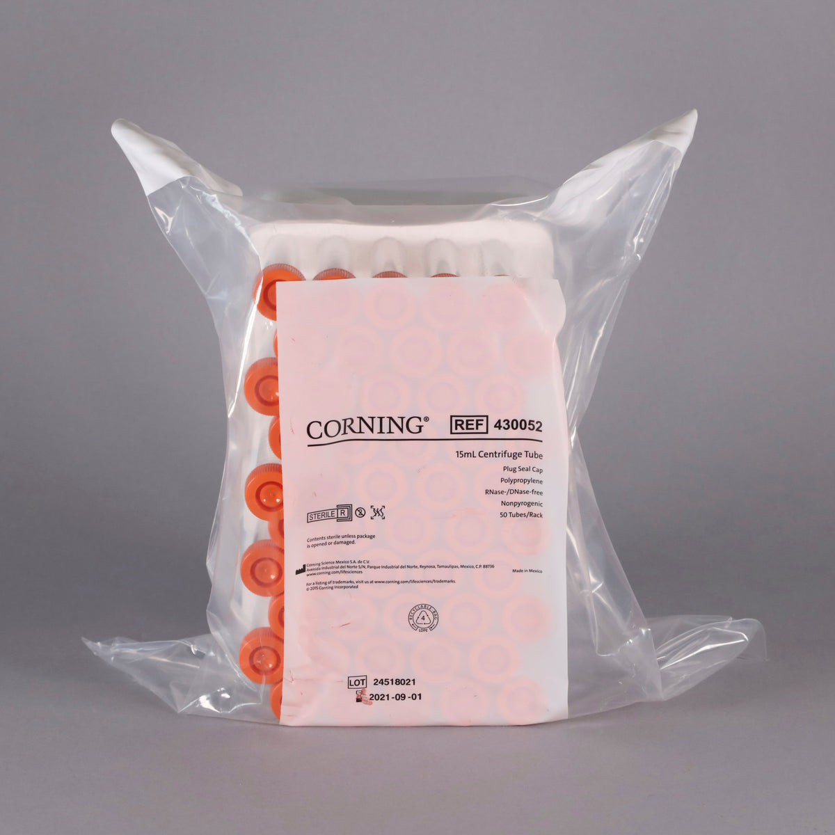 Corning 15mL Polypropylene Centrifuge Tube #430052 – reLAB