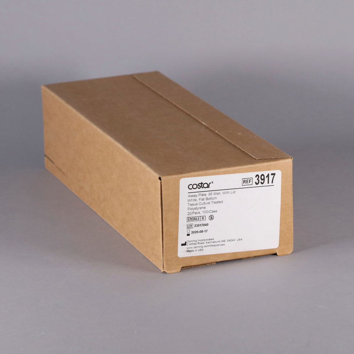 Corning Costar 96-well Solid White Flat Bottom Polystyrene Microplates ...