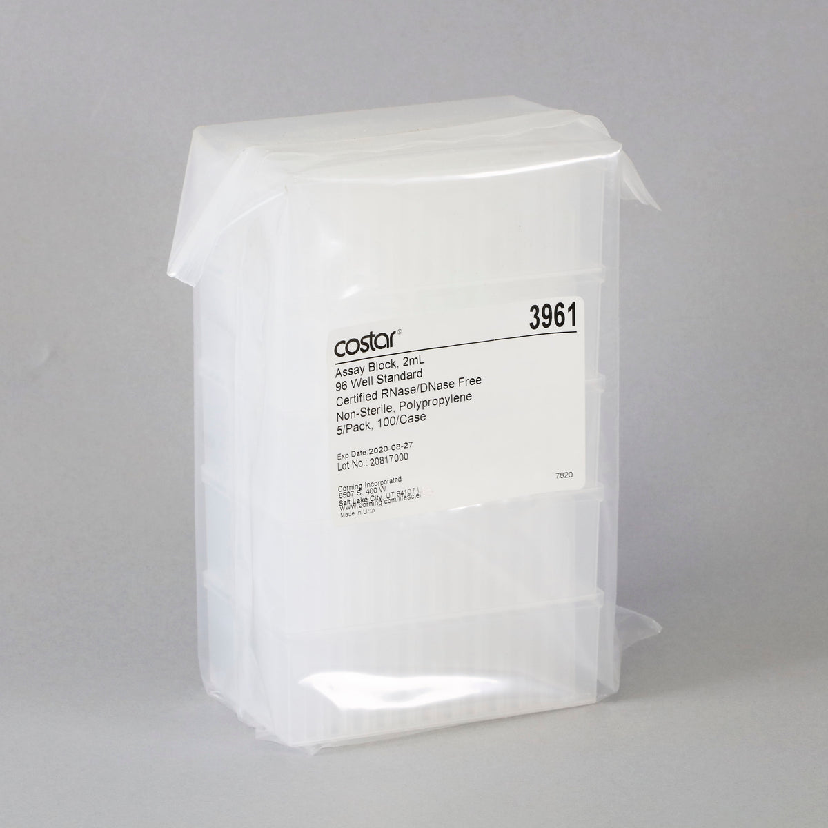 Corning Costar 2mL 96-Well Assay Block #3961 – reLAB