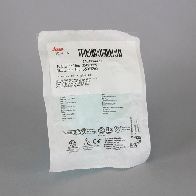 Leica Microsystems 3P Bactericidal Filter 350/5865 #14047740296 – reLAB