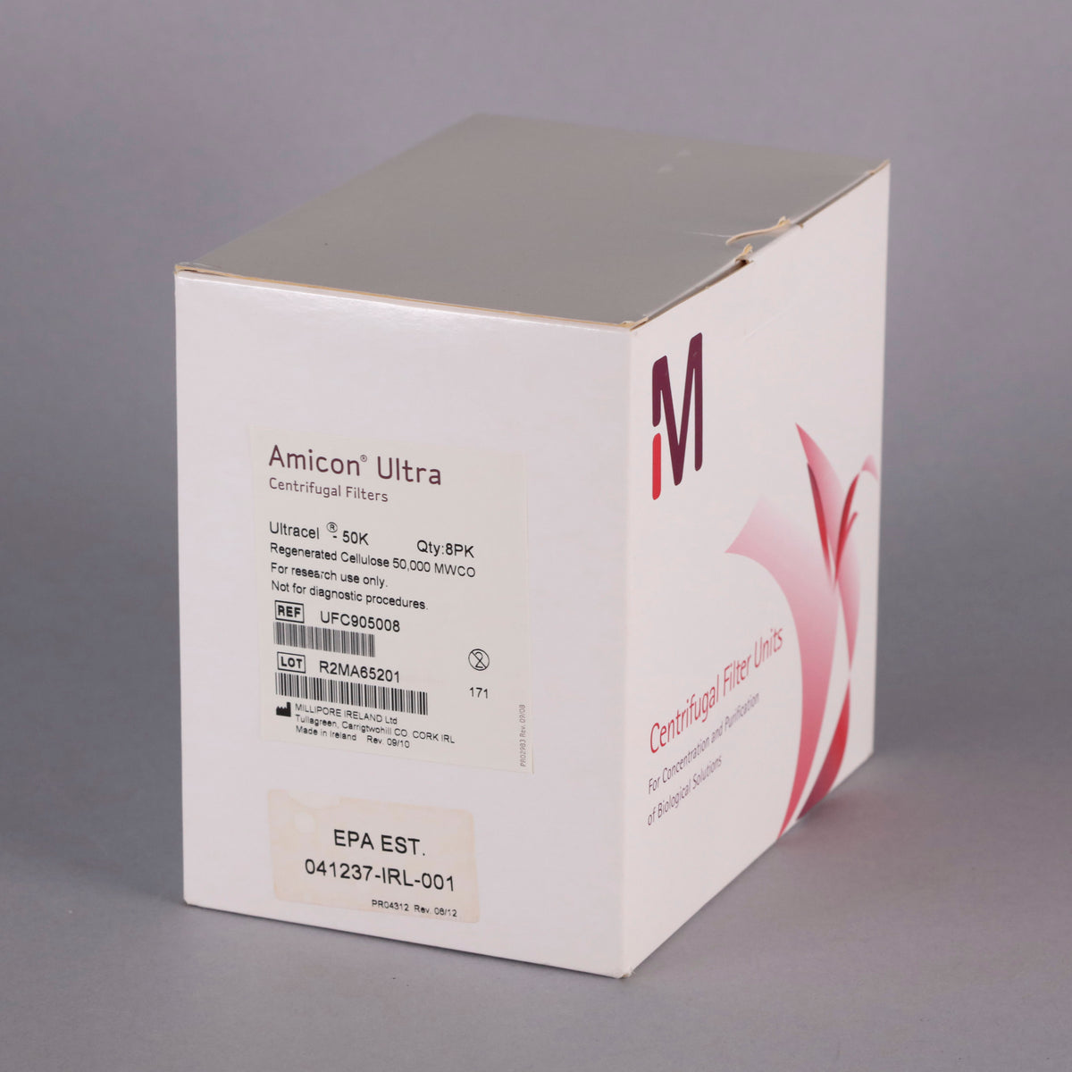 Millipore Amicon Ultra 15mL Ultracel 50K Centrifugal Filters #UFC90500 ...