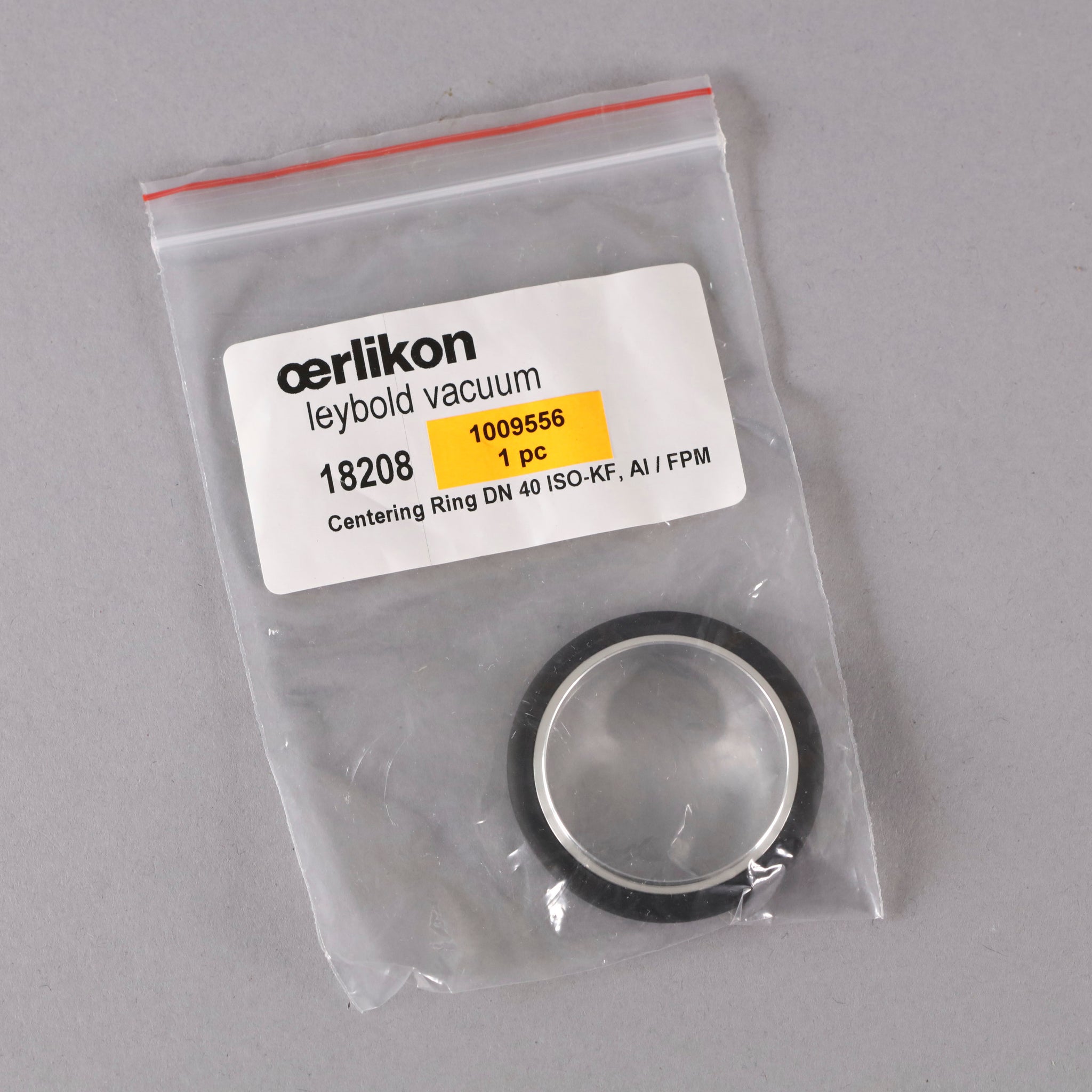 Oerlikon Leybold Vacuum Centering Ring #18208 – reLAB