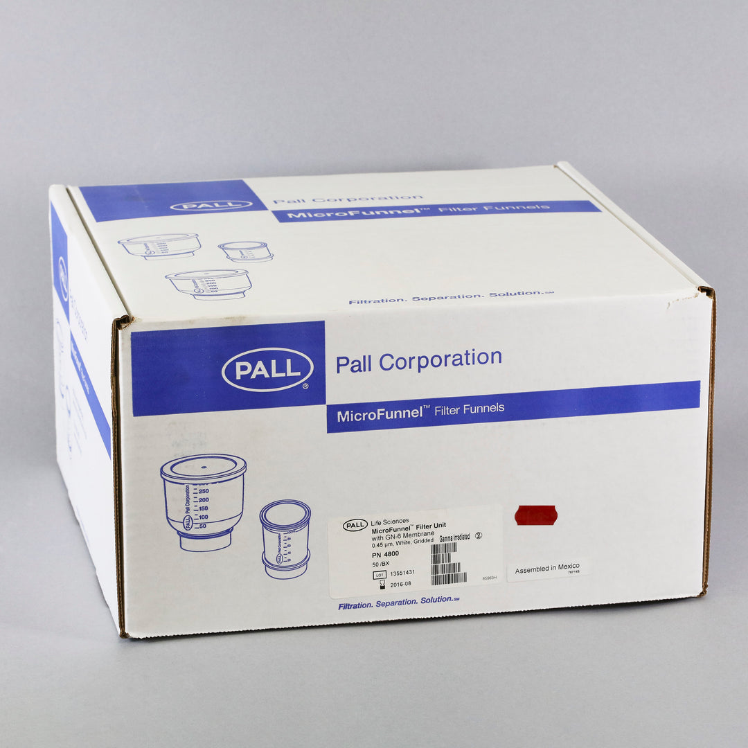 Pall MicroFunnel 100mL Filter Funnel 0.45um GN-6 Membrane #4800 – reLAB